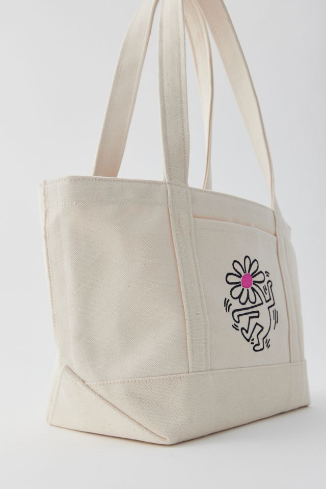 BAGGU X Keith Haring Small Heavyweight Canvas Tote Bag | Urban ...