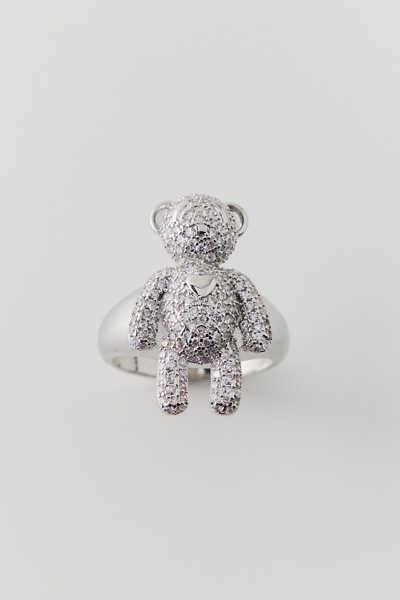 Iced Teddy Ring | Urban Outfitters