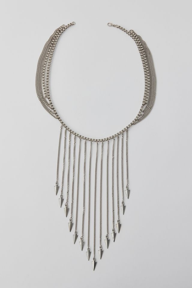 Phoenix Fringe Chain Belt | Urban Outfitters