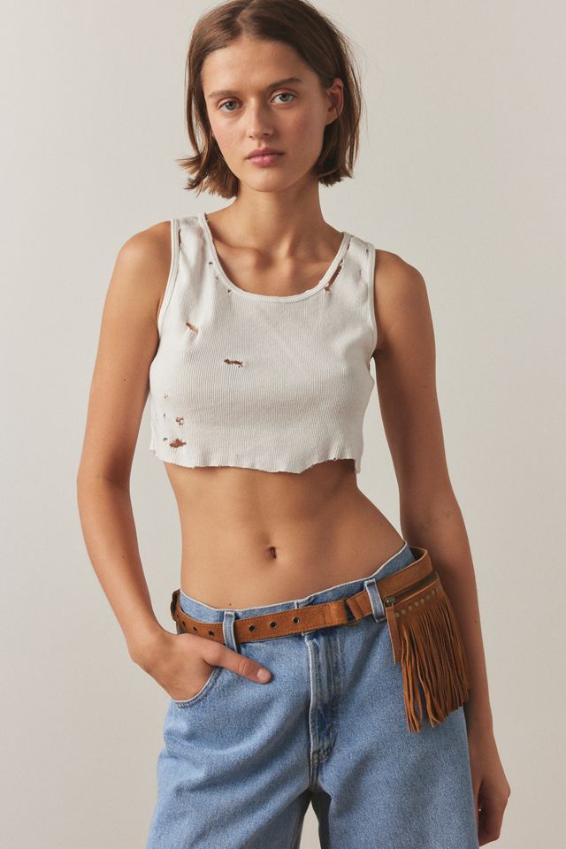 Silence + Noise Fringe Pouch Belt Bag | Urban Outfitters Canada