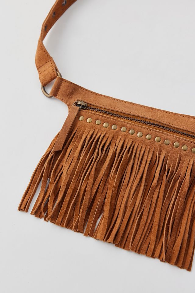 Silence + Noise Fringe Pouch Belt Bag | Urban Outfitters