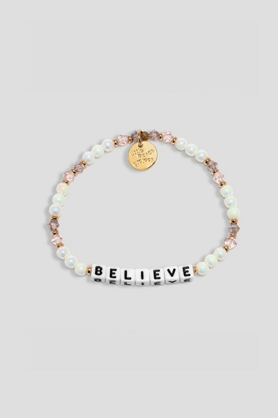 Little Words Project Believe Beaded Bracelet | Urban Outfitters