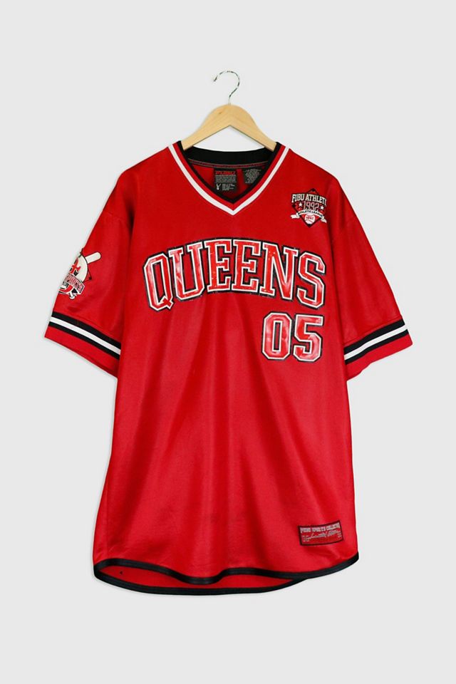 Vintage 1992 Fubu Queens Baseball Jersey | Urban Outfitters