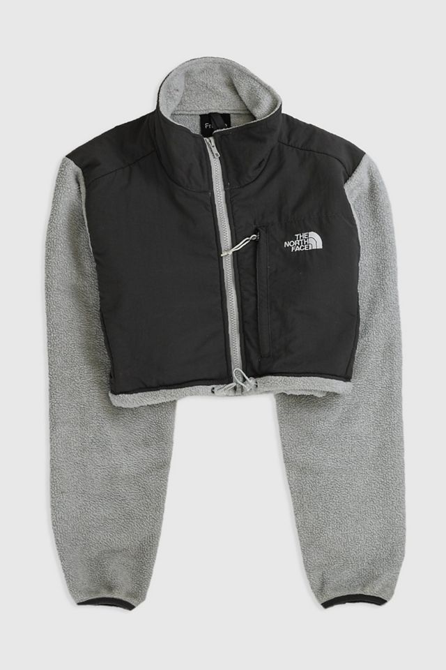 Frankie Collective Rework North Face Crop Fleece Jacket 042 | Urban ...