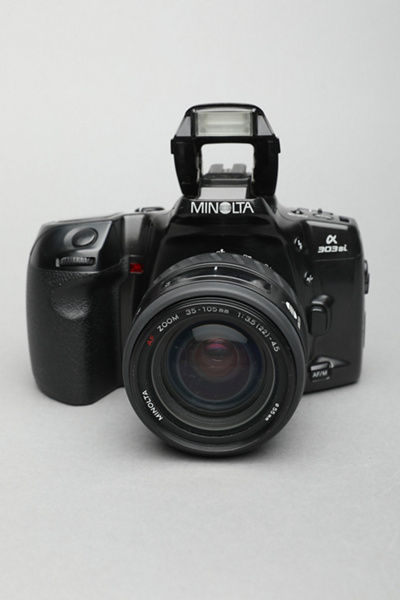 Acme Camera Co. Vintage Minolta A 303si 35mm Film Camera | Urban Outfitters