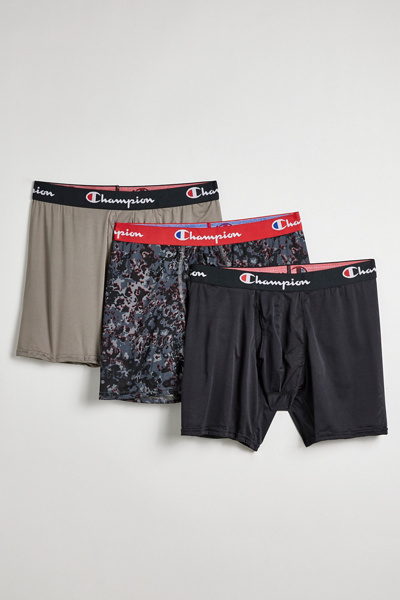 Champion Lightweight Stretch Mesh Boxer Brief 3-Pack | Urban Outfitters