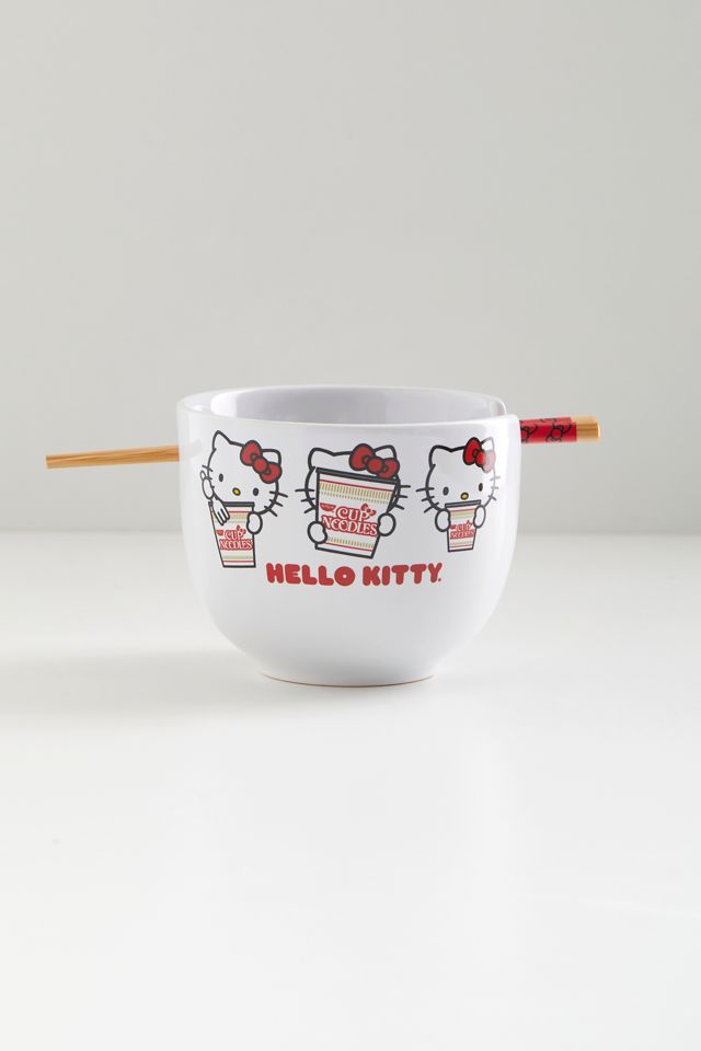Sanrio Hello Kitty Noodle Bowl & Chopstick Set | Urban Outfitters Canada