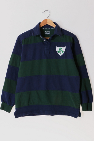 Vintage Total Rugby Pieced Clover Rugby Shirt | Urban Outfitters