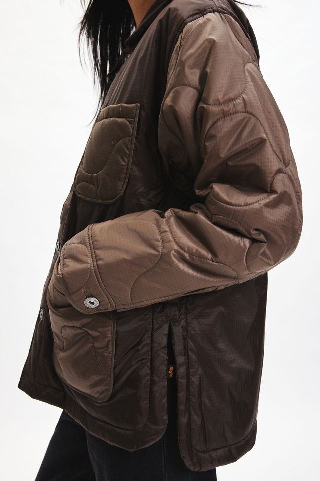 Alpha Industries Insulated Colorblock Chore Coat | Urban Outfitters