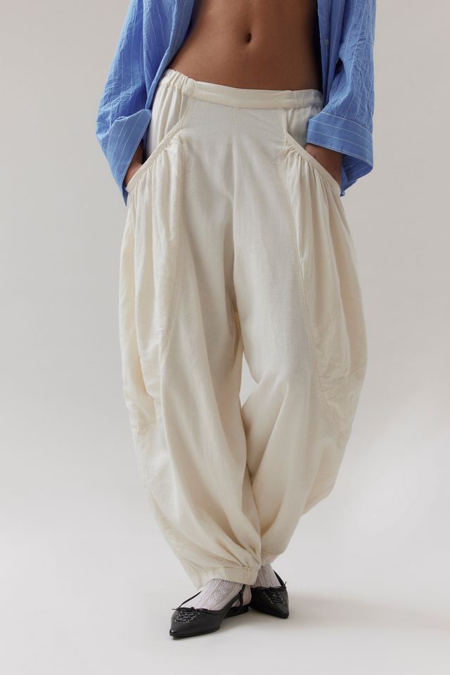 BDG Em Linen Balloon Pant | Urban Outfitters