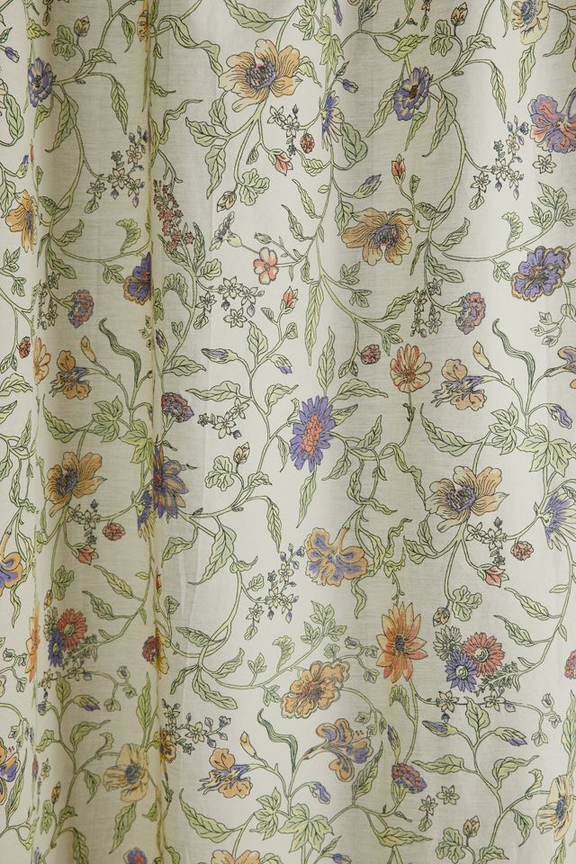 Ella Vine Floral Window Panel | Urban Outfitters