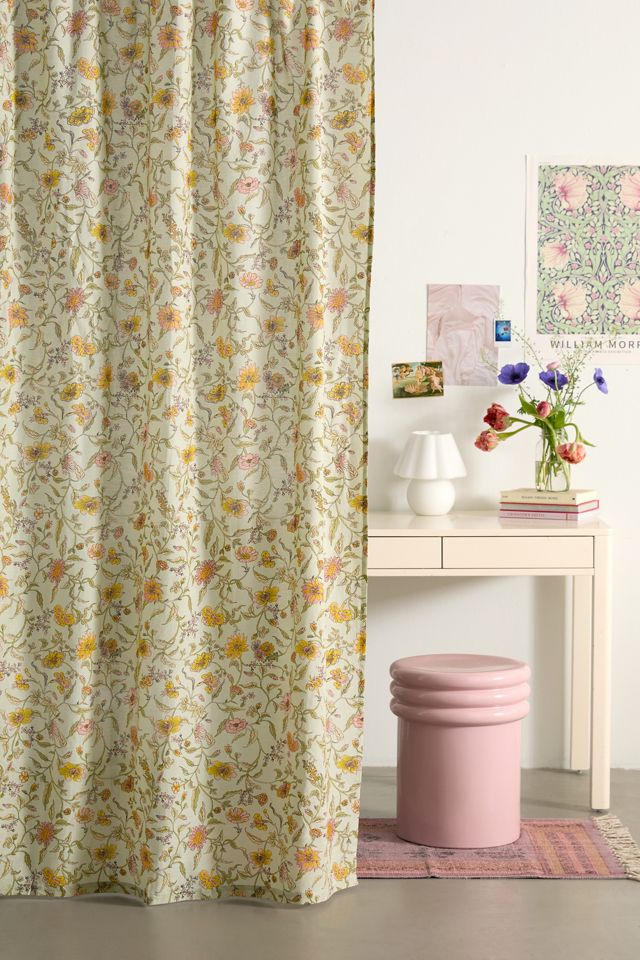 Ella Vine Floral Window Panel | Urban Outfitters Canada