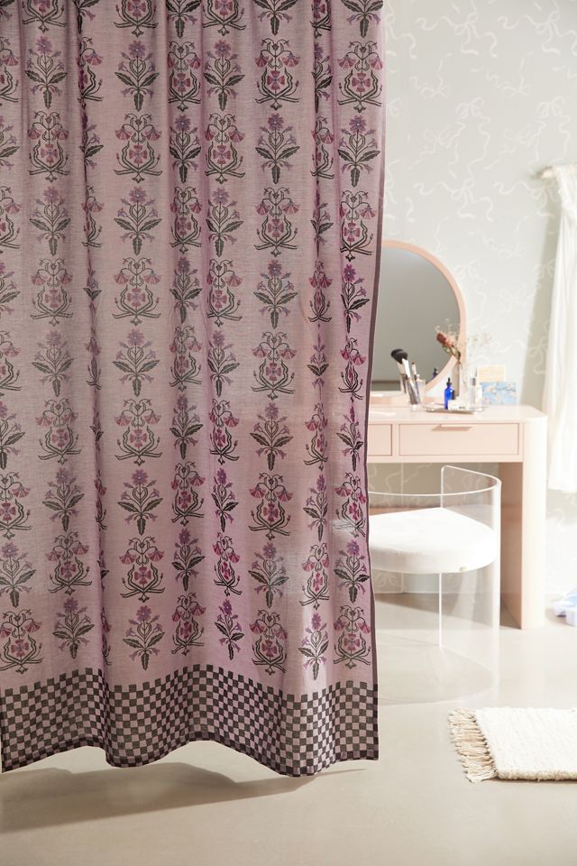 Amabel Block Print Window Panel | Urban Outfitters