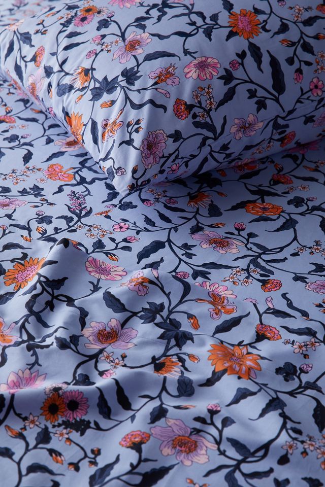 Ella Vine Floral Pattern Sheet Set | Urban Outfitters Canada