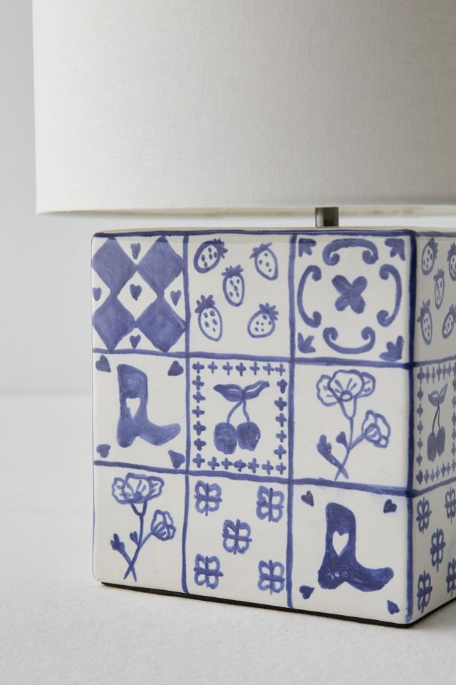 Marina Tile Table Lamp | Urban Outfitters