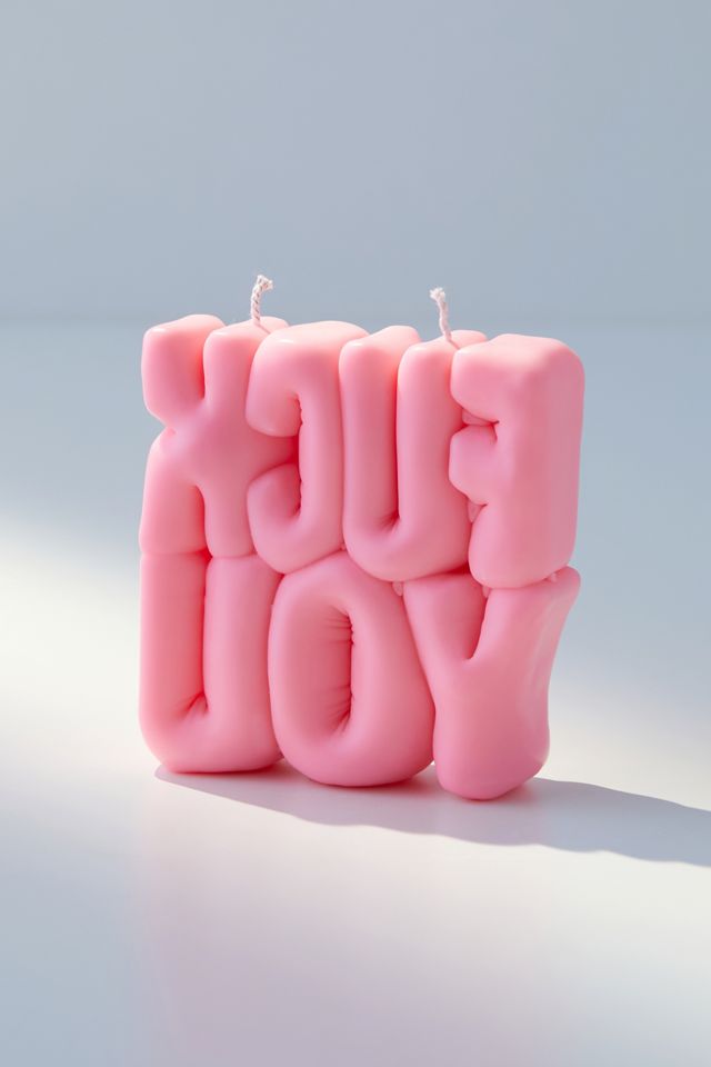 Wavey Casa F*** You Puffy Candle | Urban Outfitters