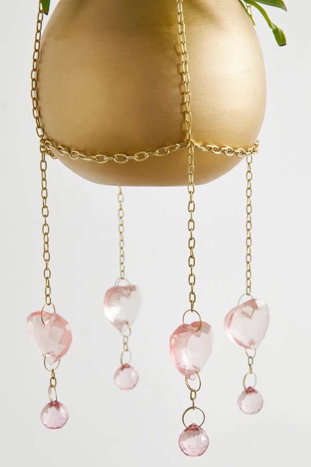 Valeria Crystal Plant Hanger | Urban Outfitters