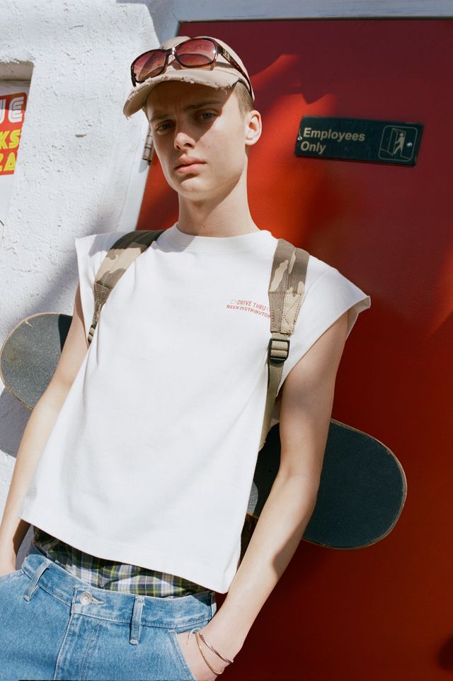 BDG Grayson Cutoff Muscle Tee | Urban Outfitters Canada