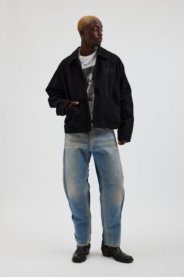 Diesel Taylor Bleach Logo Jacket | Urban Outfitters