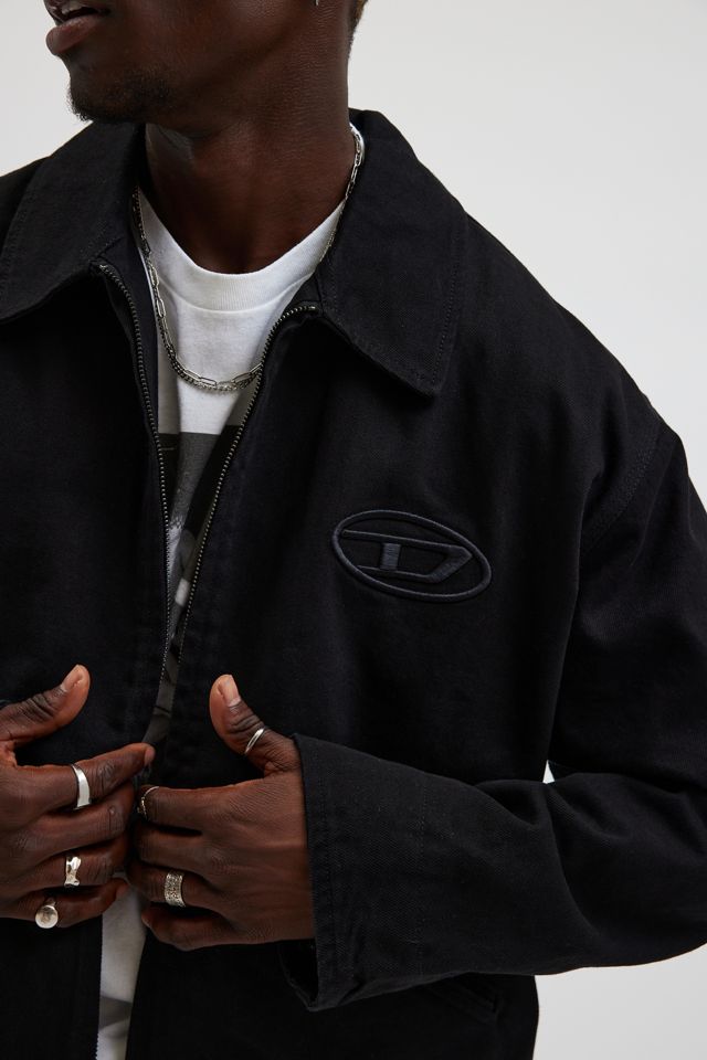Diesel Taylor Bleach Logo Jacket | Urban Outfitters