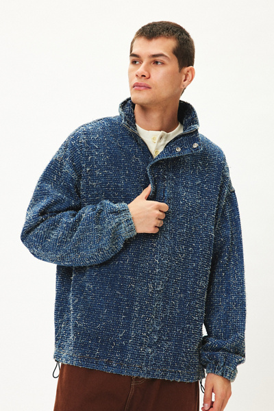 Diesel D-Flow-S Pullover Denim Jacket | Urban Outfitters
