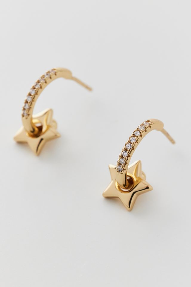 Five And Two Jewelry Azure Hoop Earring | Urban Outfitters