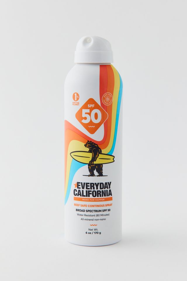 Everyday California SPF 50 Sunscreen Continuous Spray | Urban Outfitters