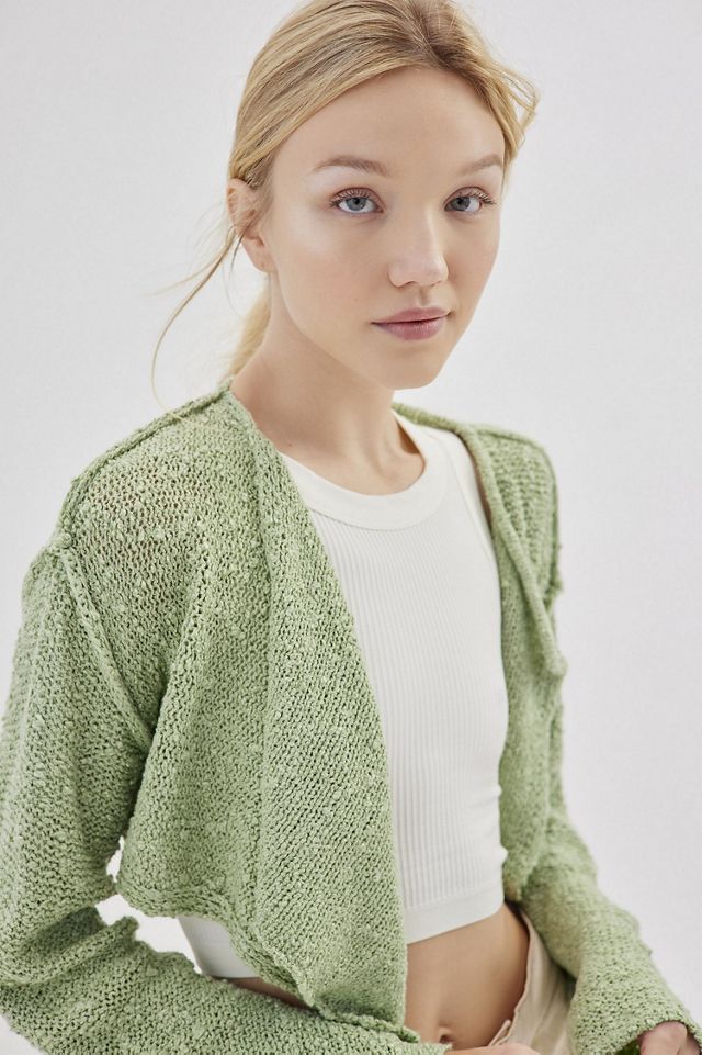 Zania Asymmetrical Open-Front Cardigan | Urban Outfitters