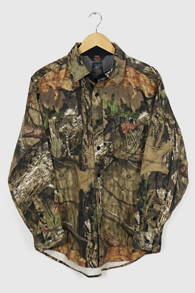 Vintage Camo Button-Down Shirt | Urban Outfitters