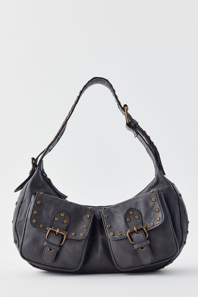 Silence + Noise Leather Crescent Bag | Urban Outfitters
