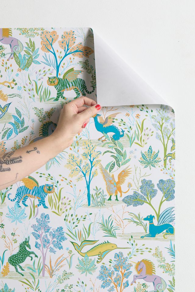 UO Home Fanciful Forest Removable Wallpaper | Urban Outfitters