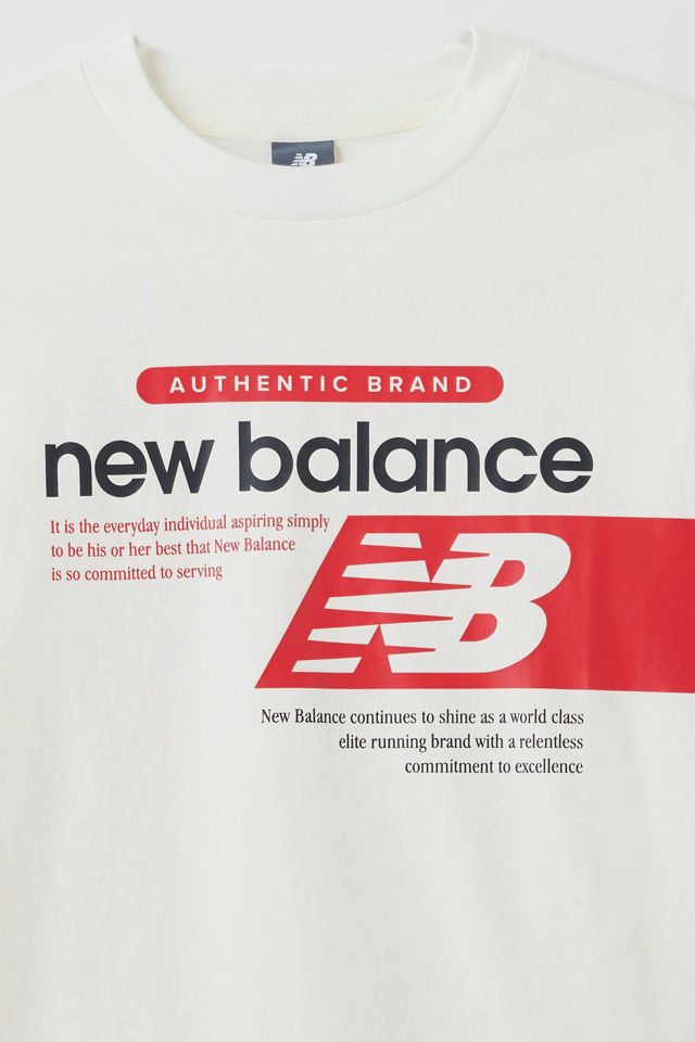 New Balance Player Long Sleeve Tee | Urban Outfitters