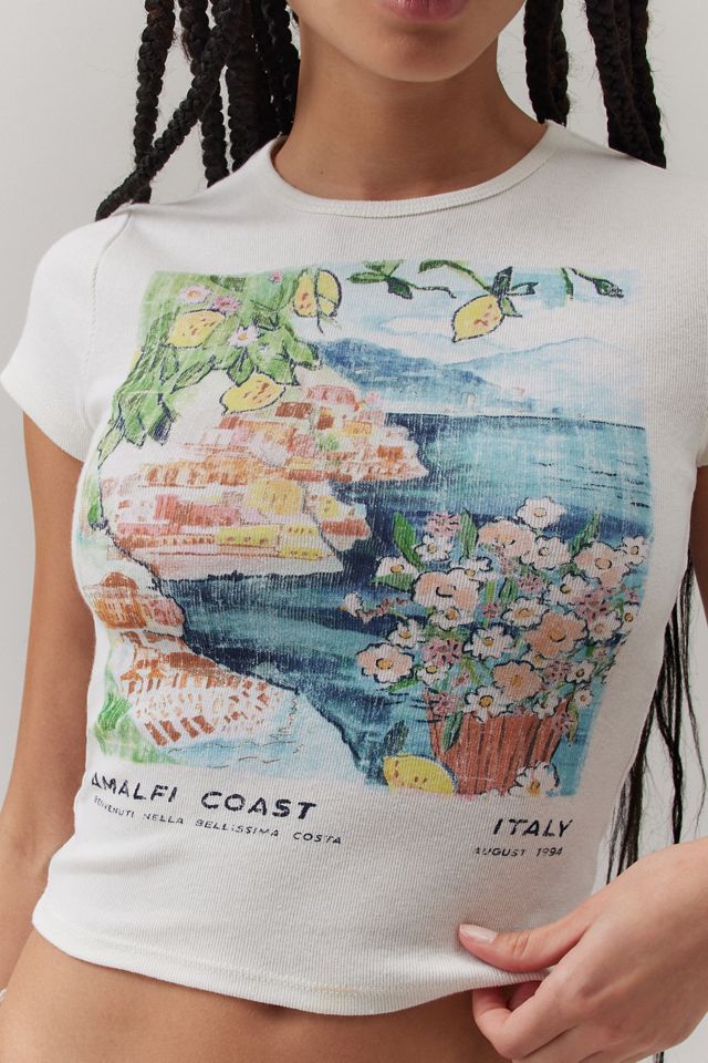 BDG Amalfi Coast Perfect Baby Tee | Urban Outfitters BDG Amalfi Coast Perfect Baby Tee | Urban Outfitters