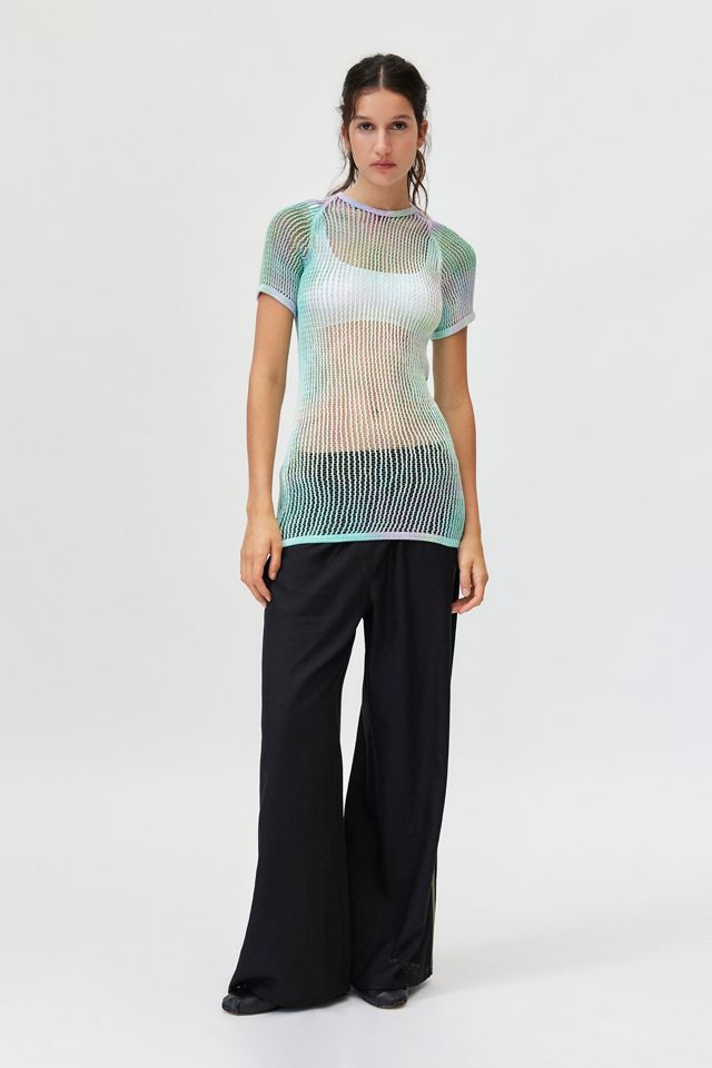 Urban Renewal Remade Dye Tech Mesh Tee | Urban Outfitters