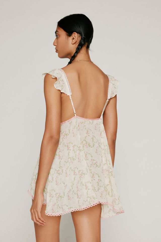 Kimchi Blue Too Cute Flyaway Babydoll Top