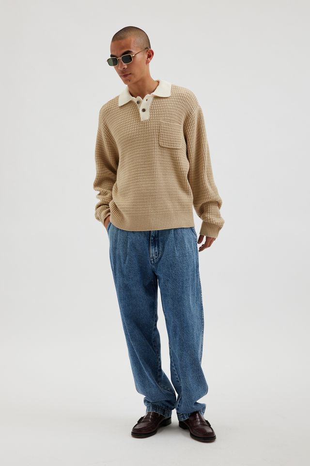 OBEY Danny Polo Sweater | Urban Outfitters