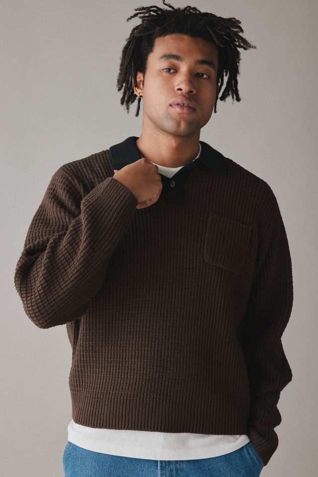 OBEY Danny Polo Sweater | Urban Outfitters
