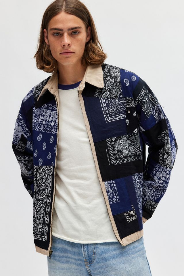 Urban Renewal Remade Bandana Patch Jacket | Urban Outfitters