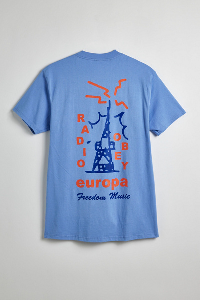 OBEY Radio Europa Tee | Urban Outfitters Canada