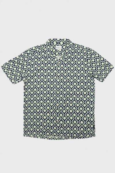 Ben Sherman Retro Geo Print Short Sleeve Shirt | Urban Outfitters