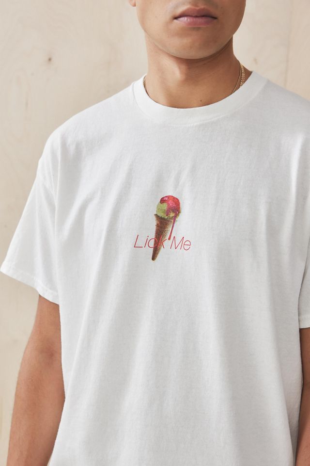 Uo Lick Me Ice Cream Tee Urban Outfitters