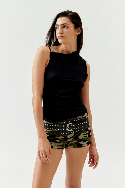 Urban Renewal Remnants Camo Mesh Micro Short | Urban Outfitters