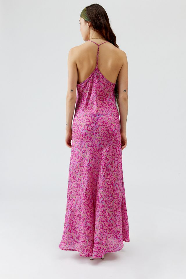 Urban Renewal Remade Sari Maxi Slip Dress | Urban Outfitters