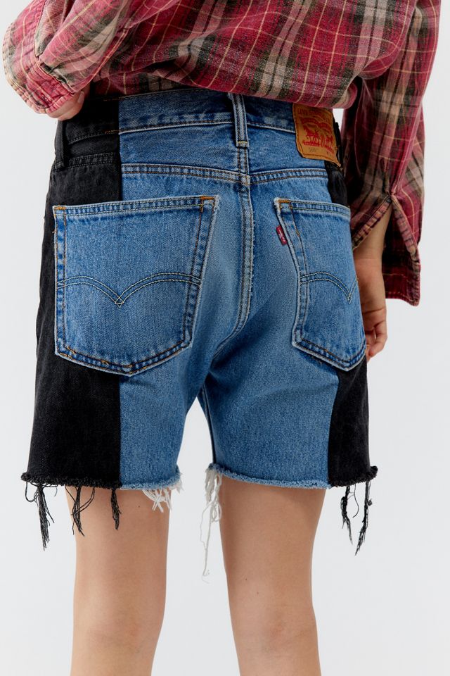 Urban Renewal Remade Levi’s® Two-Tone Short | Urban Outfitters