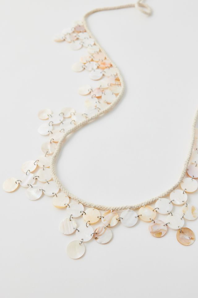 Alabaster Shell Rope Belt | Urban Outfitters