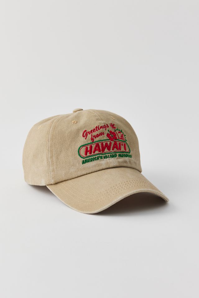 Greetings From Hawaii Dad Baseball Hat | Urban Outfitters