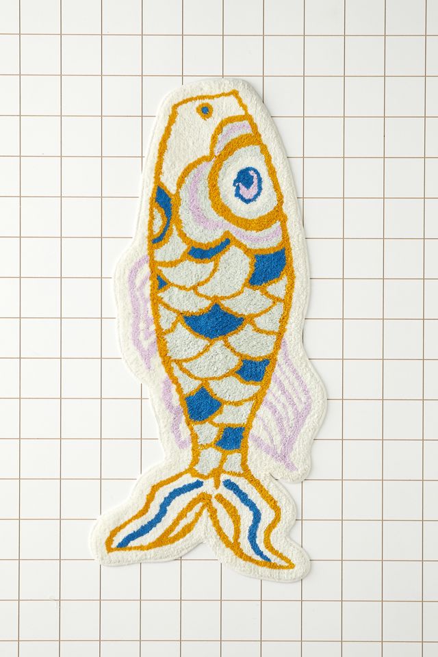 Koi Fish Bath Mat | Urban Outfitters