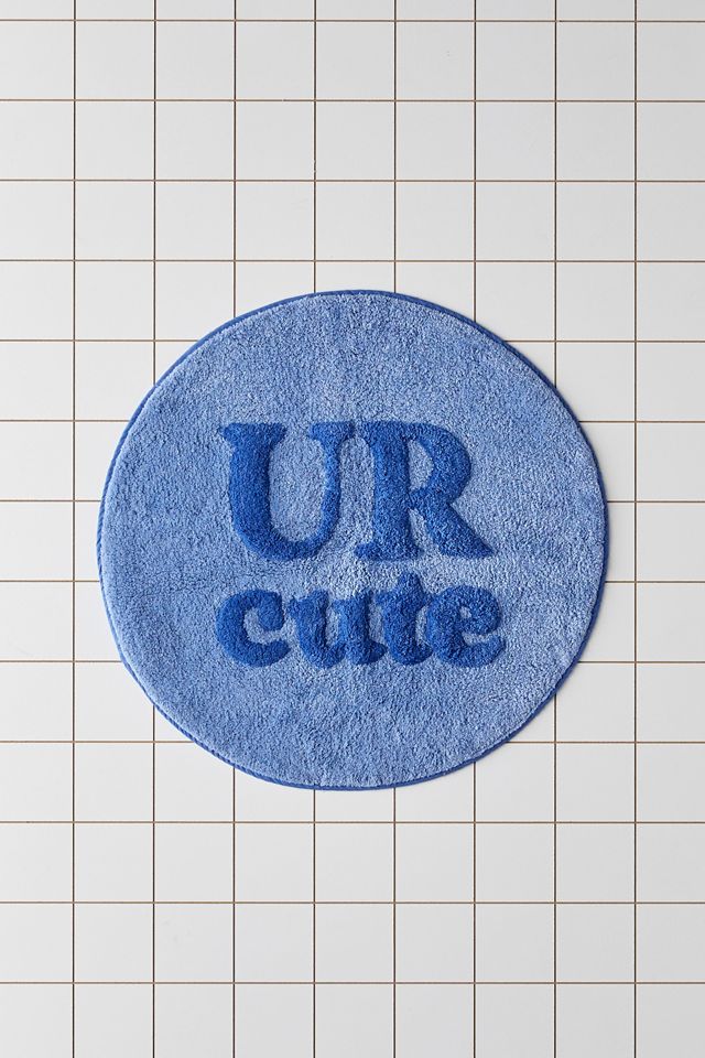 UR Cute Round Tufted Bath Mat | Urban Outfitters