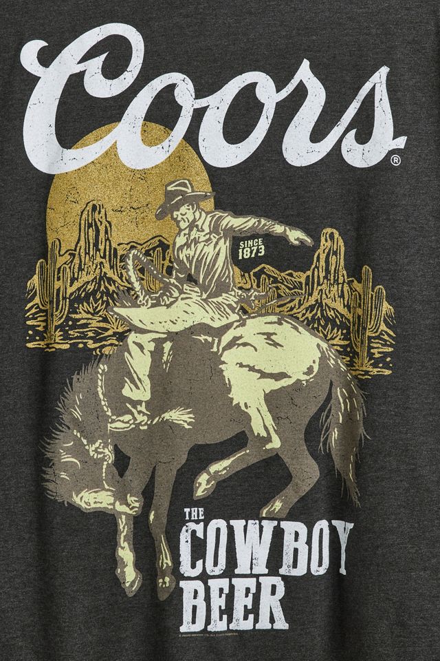Coors Cowboy Beer Tee | Urban Outfitters
