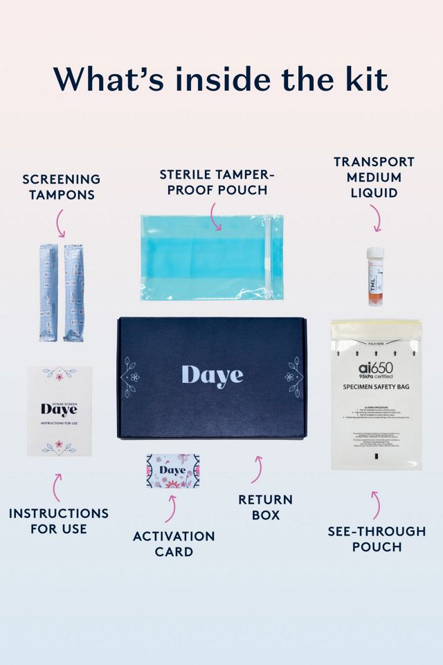 Daye At-Home Vaginal Microbiome Screening Kit | Urban Outfitters